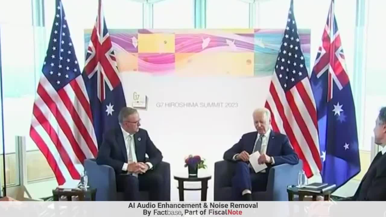 Transcript Remarks Joe Biden Holds A Bilat With Anthony Albanese Of