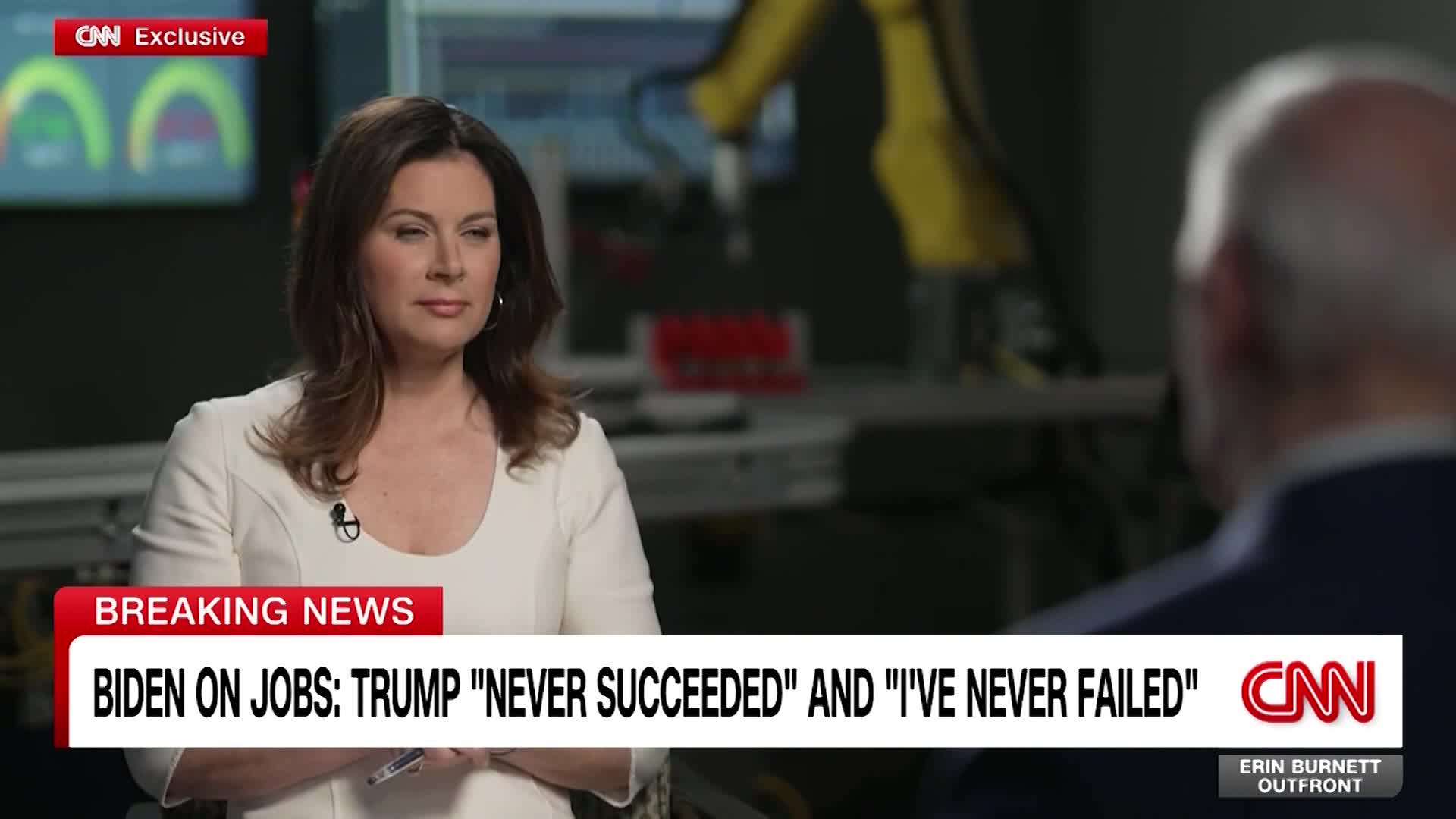 Roll Call Factba.se - Interview: Erin Burnett Interviews Joe Biden on CNN's 'OutFront' - May 8, 2024